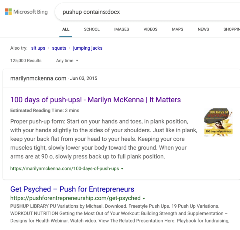 How to Use Bing Search Operators for SEO - Granwehr