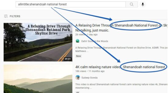 A Guide to Advanced YouTube Search Operators - Granwehr